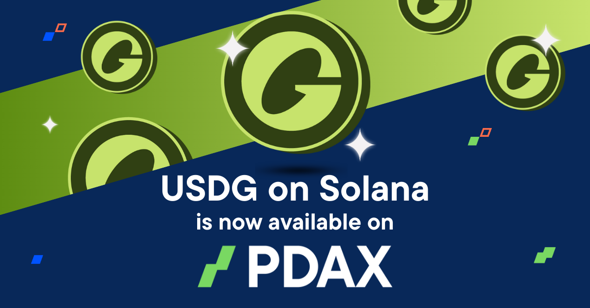 PDAX Learn | USDG on Solana is now on PDAX