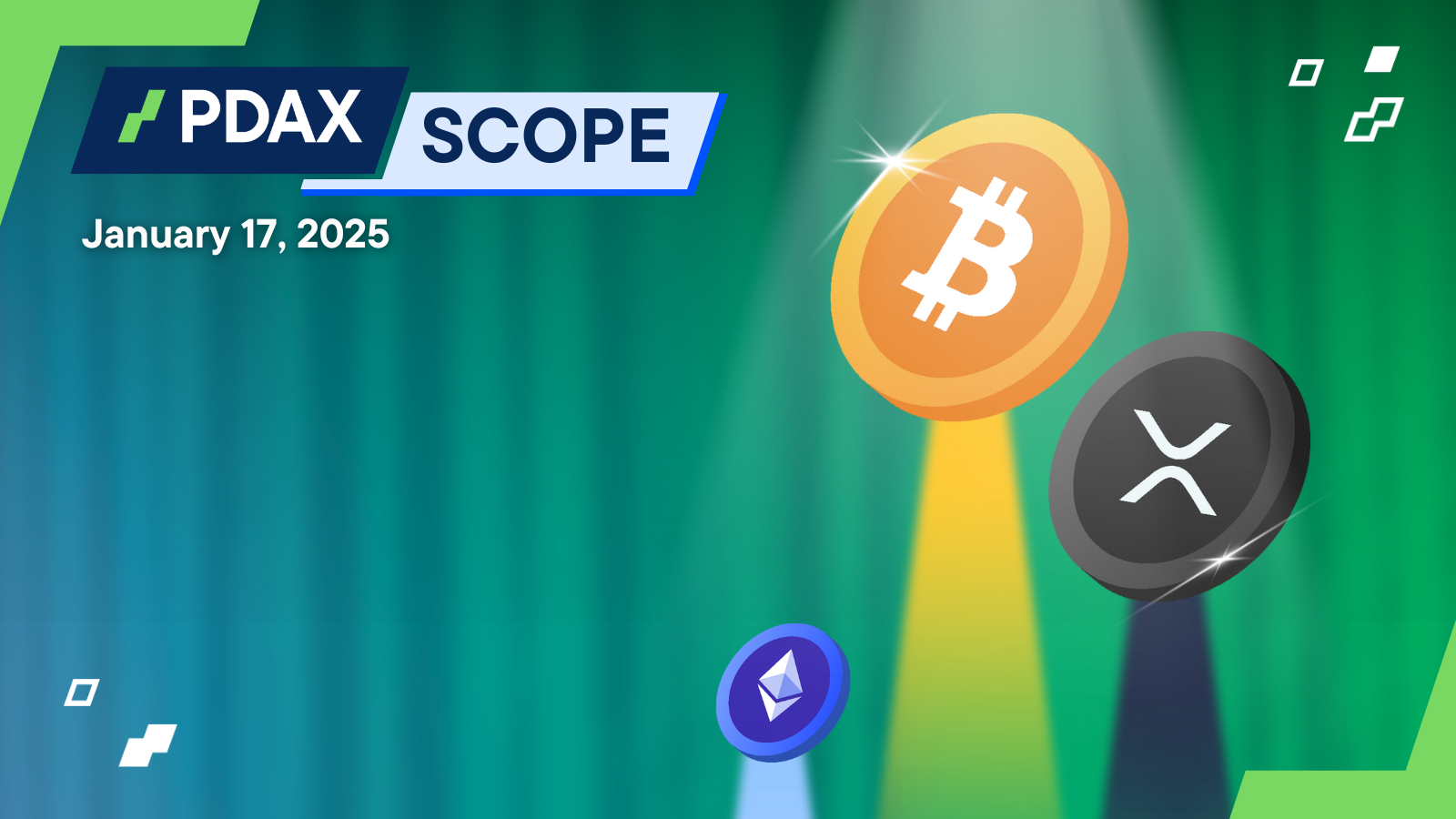 PDAX Learn | PDAXScope: BTC and XRP are surging but ETH might take time PDAX Learn | PDAXScope: BTC and XRP are surging but ETH might take time