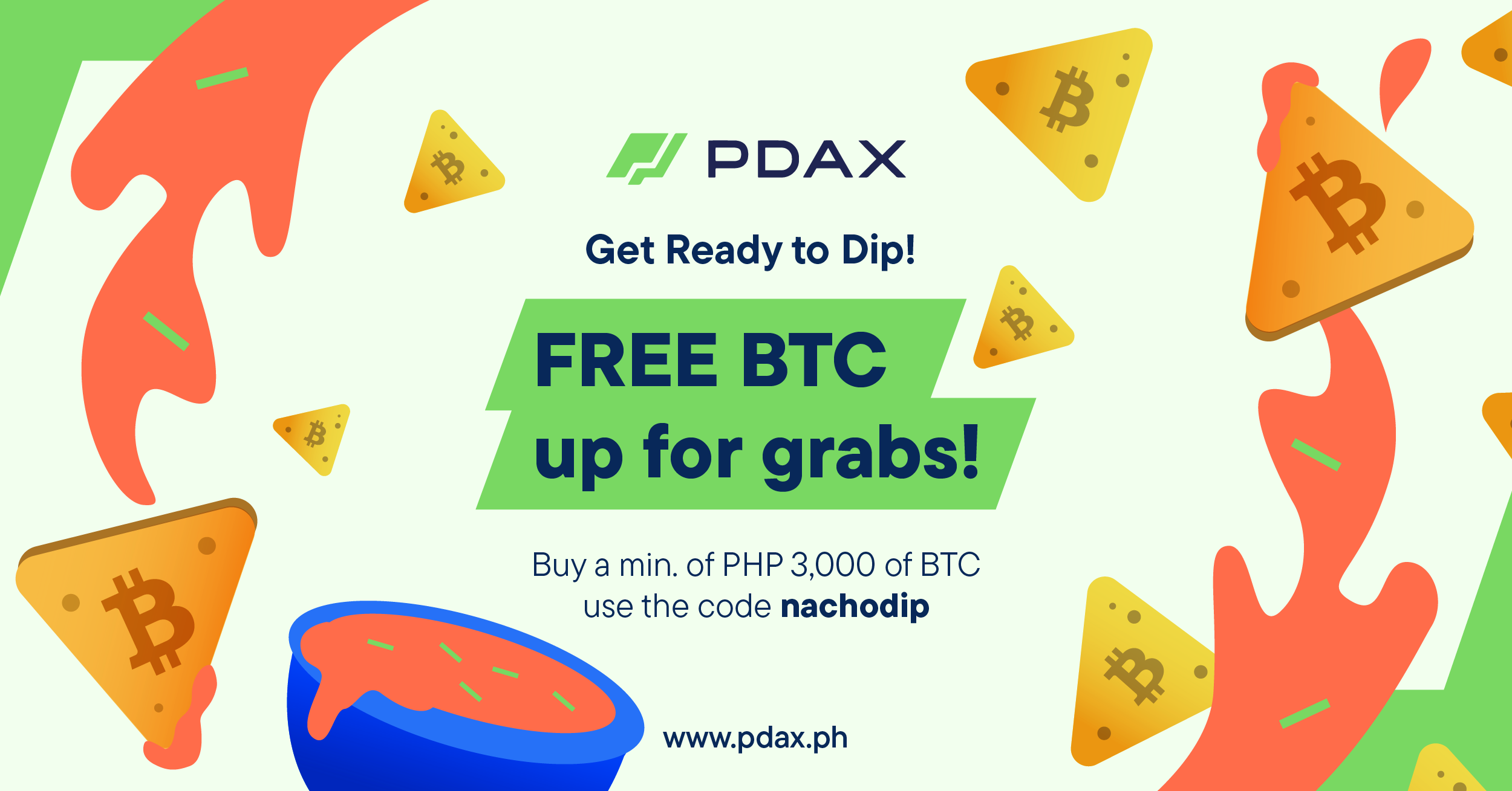 PDAX Learn | Get Ready to Dip into FREE BTC for 48 Hours only!